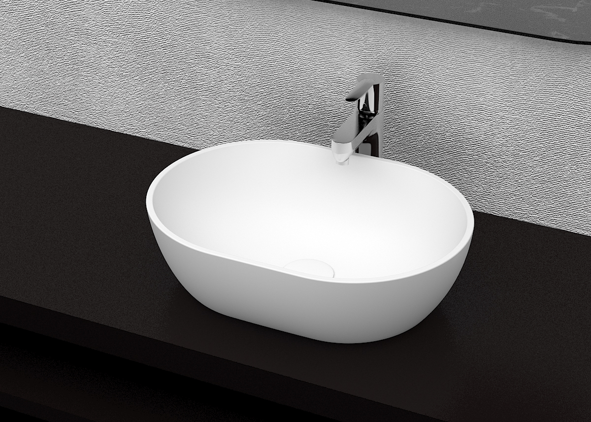 Italian Style Luxury Contemporary Stone Resin Vessel Sink Modern Art ...