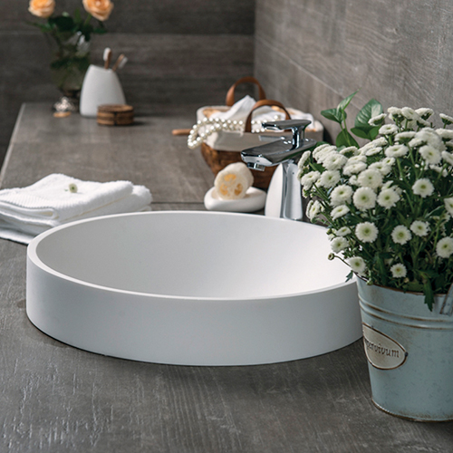 Italian Style Luxury Contemporary Stone Resin Vessel Sink Modern Art ...