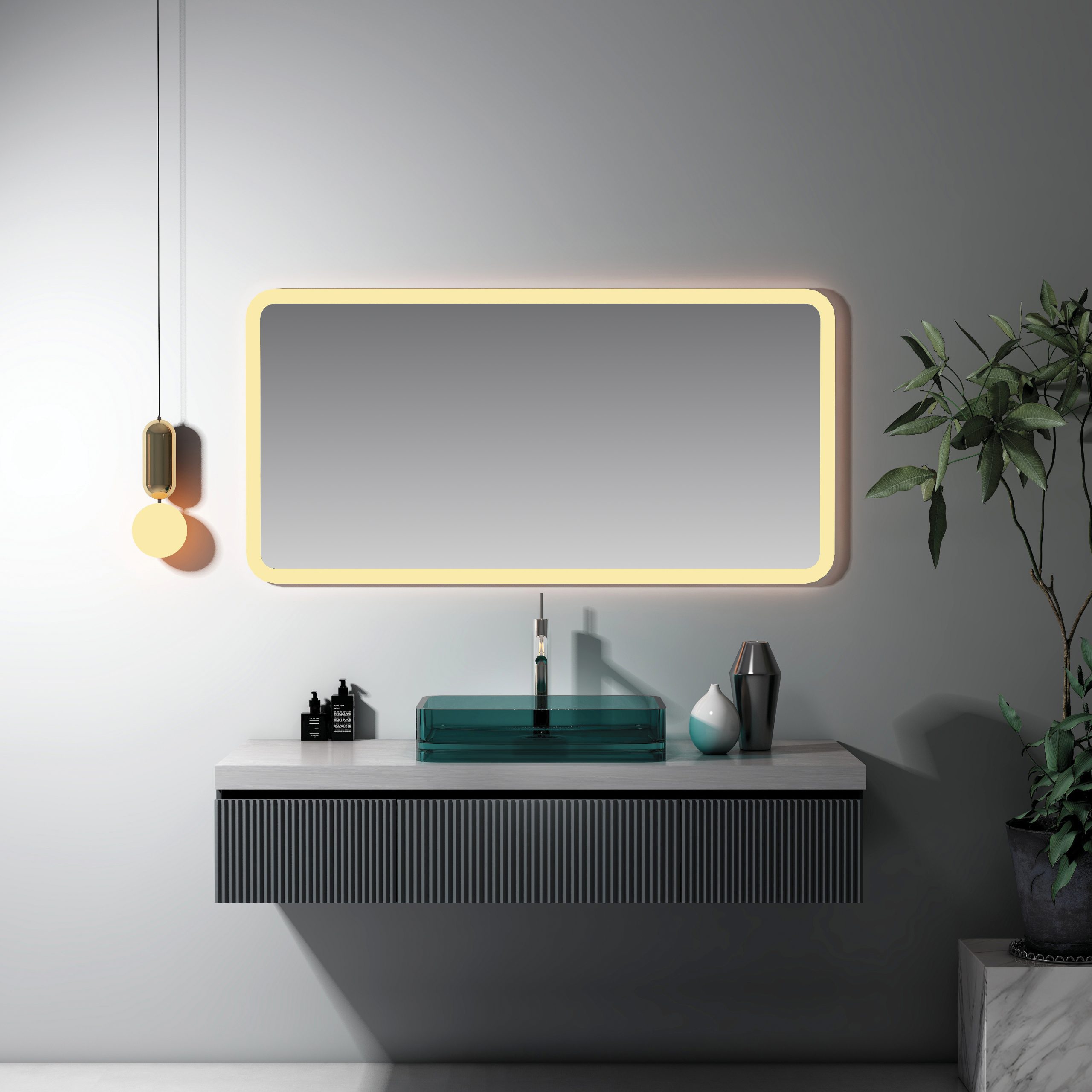 Italian Style Luxury Contemporary Stone Resin Vessel Sink Modern Art ...